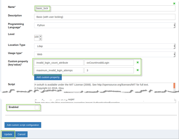 Account Lockout - Gluu Server 3.1.3 Docs